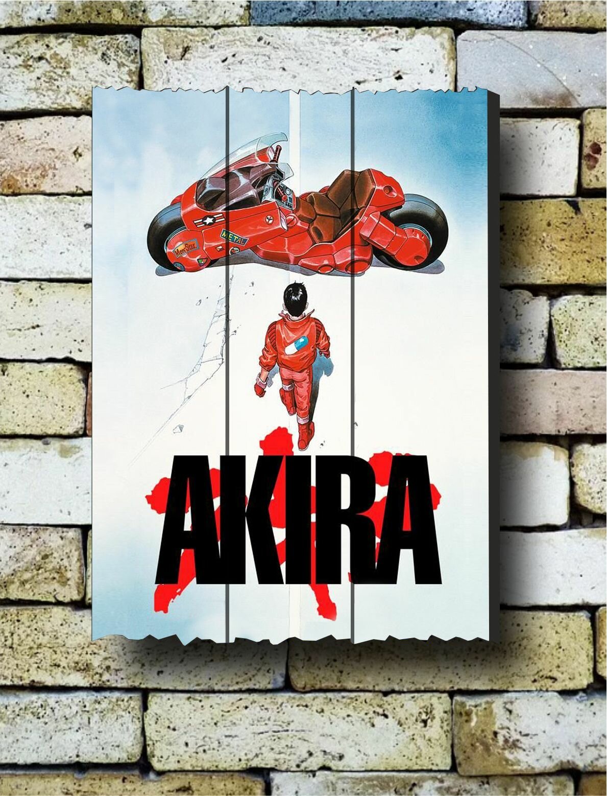 Картина на досках akira 2 Акира, аниме, Отомо