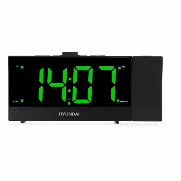 Радио-часы Hyundai H-RCL243LCD проек. изоб. FM