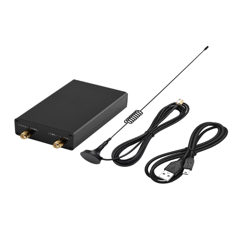 Радиоприемник с полнодиапазонным USB-тюнером RTL-SDR частотой 100 кГц-1,7 ГГц для USB-демодуляции AM, FM (NFM, WFM), CW, DSB, LSB