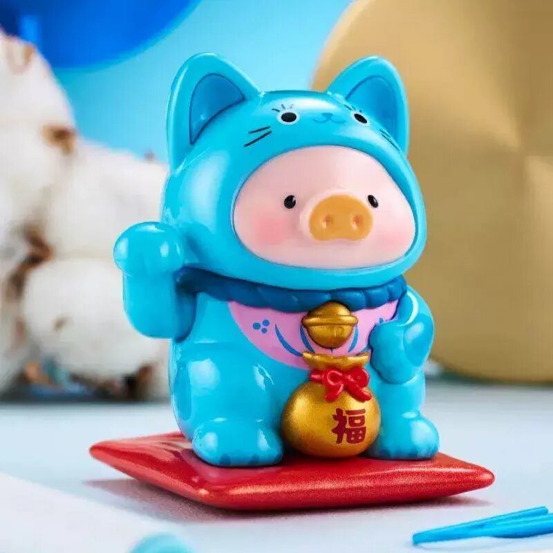 Lulu The Piggy Lucky Cat, синий, Confirm - G
