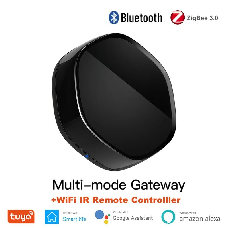 Шлюз умного дома Tuya ZigBee 3.0 Smart Gateway Hub Multi-Mode Smart Home Bridge WIFI Bluetooth APP Wireless Remote Control For Alexa Google Home-Мультимодальный шлюз C