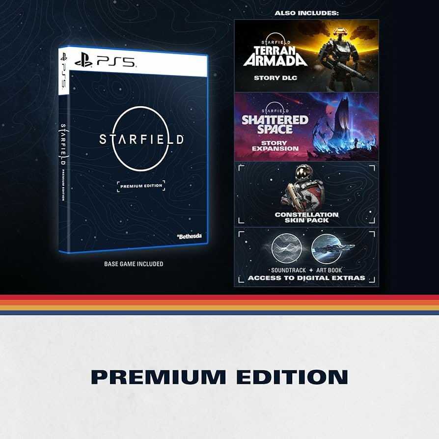 Starfield Premium Edition , для PlayStation 5 , Blu-ray , Английская версия — фото 1