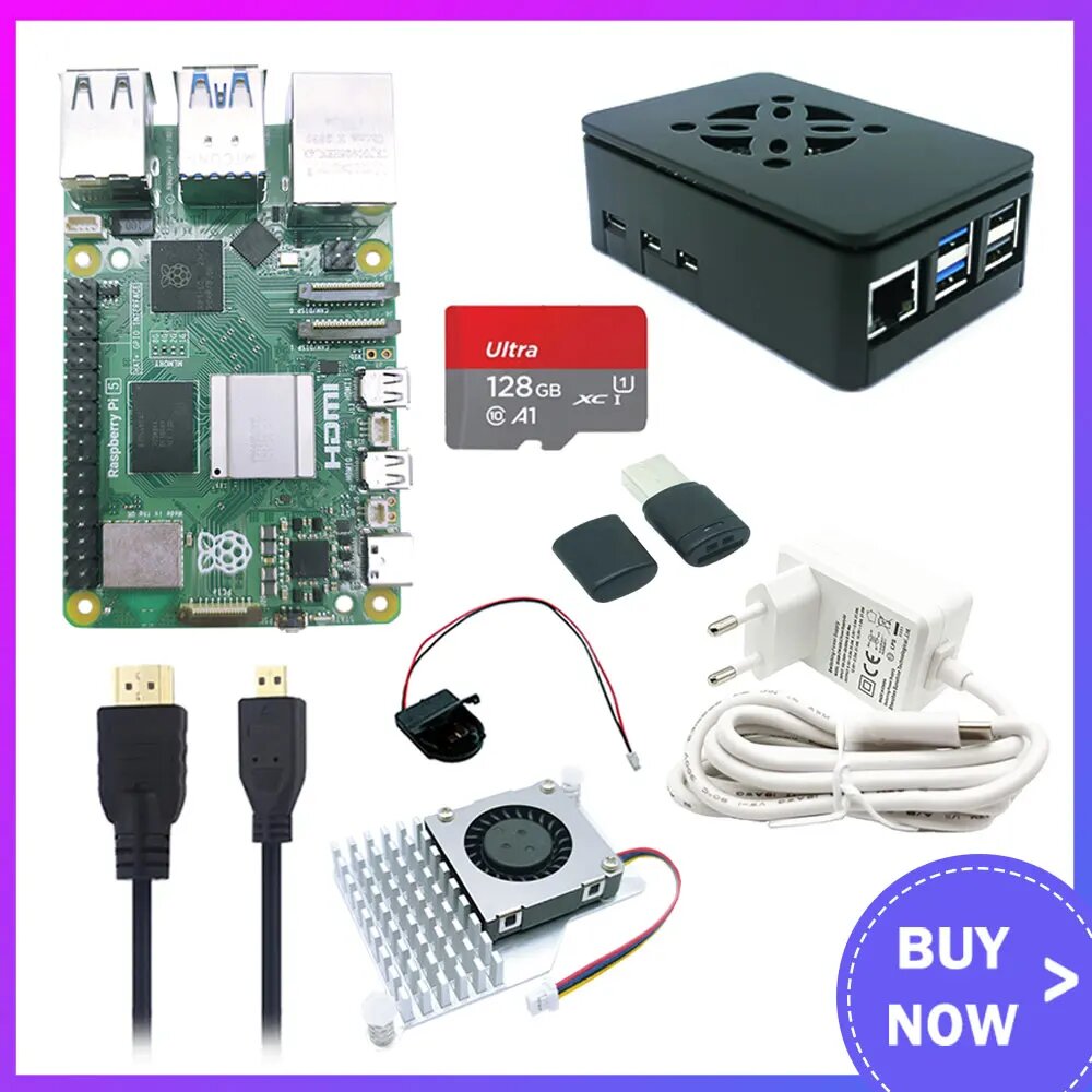 Raspberry Pi 5 комплект Bundle 2, 8GB RAM — фото 1