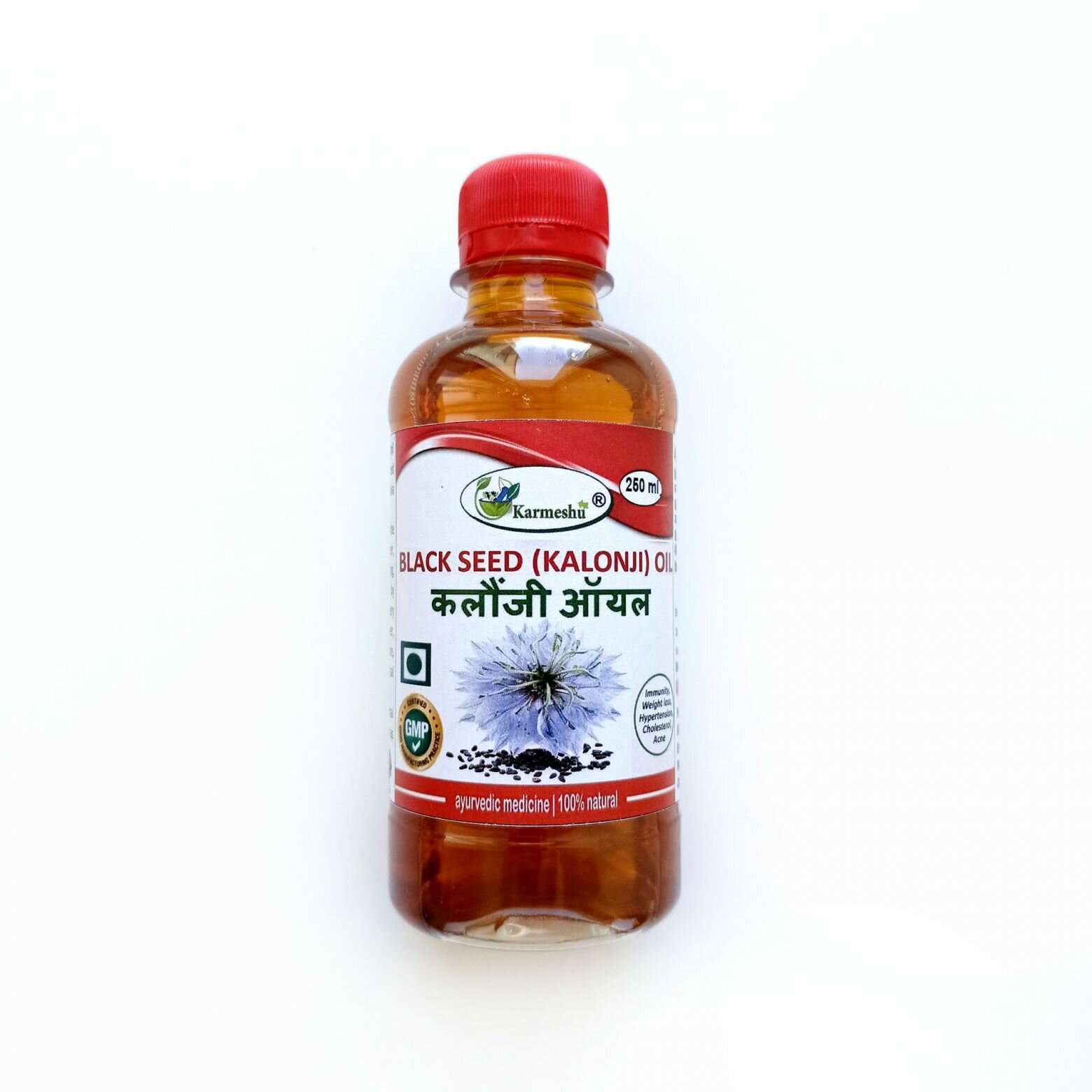 Черный Тмин / Калонджи Масло Кармешу (Black seed oil Karmeshu) 250 мл