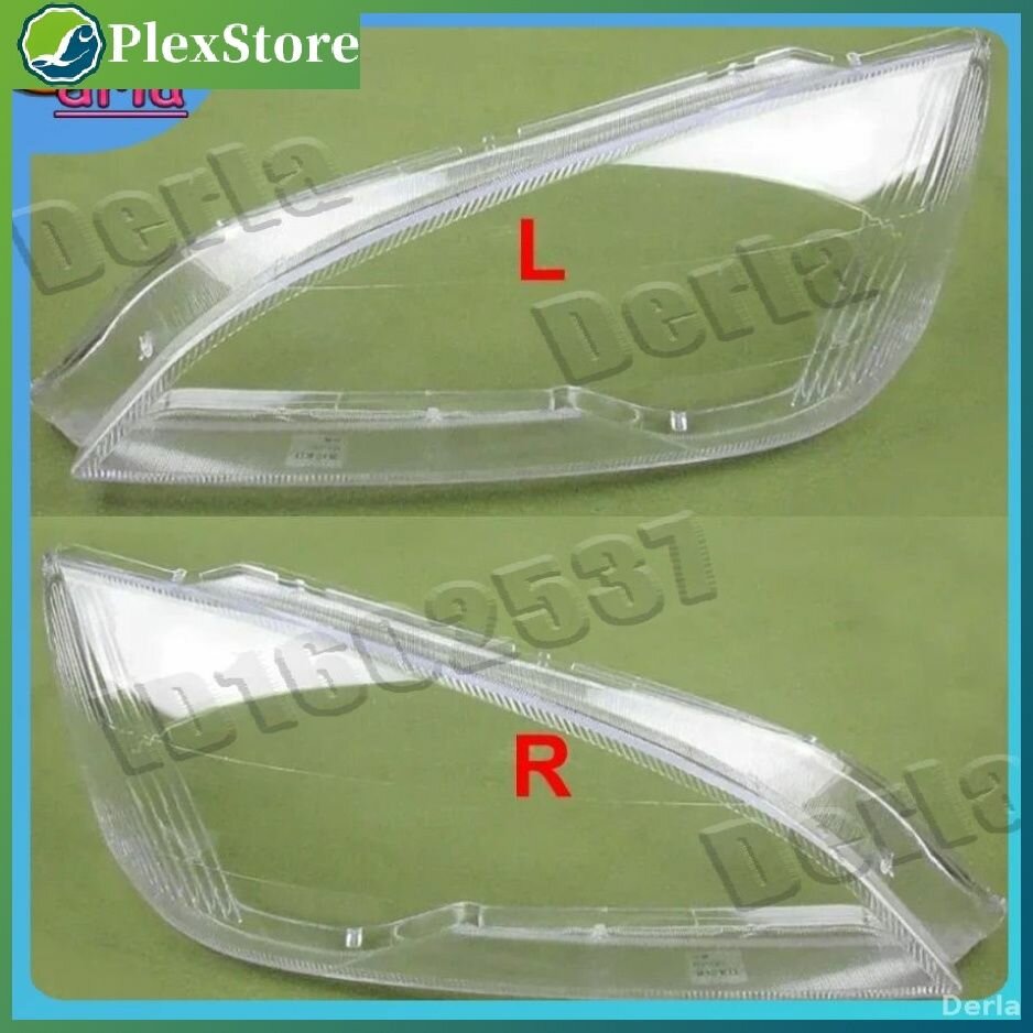 Корпус передней фары Ford Mondeo 2004-2007 с прозрачным абажуром и линзами из оргстекла для реставрации фар авто