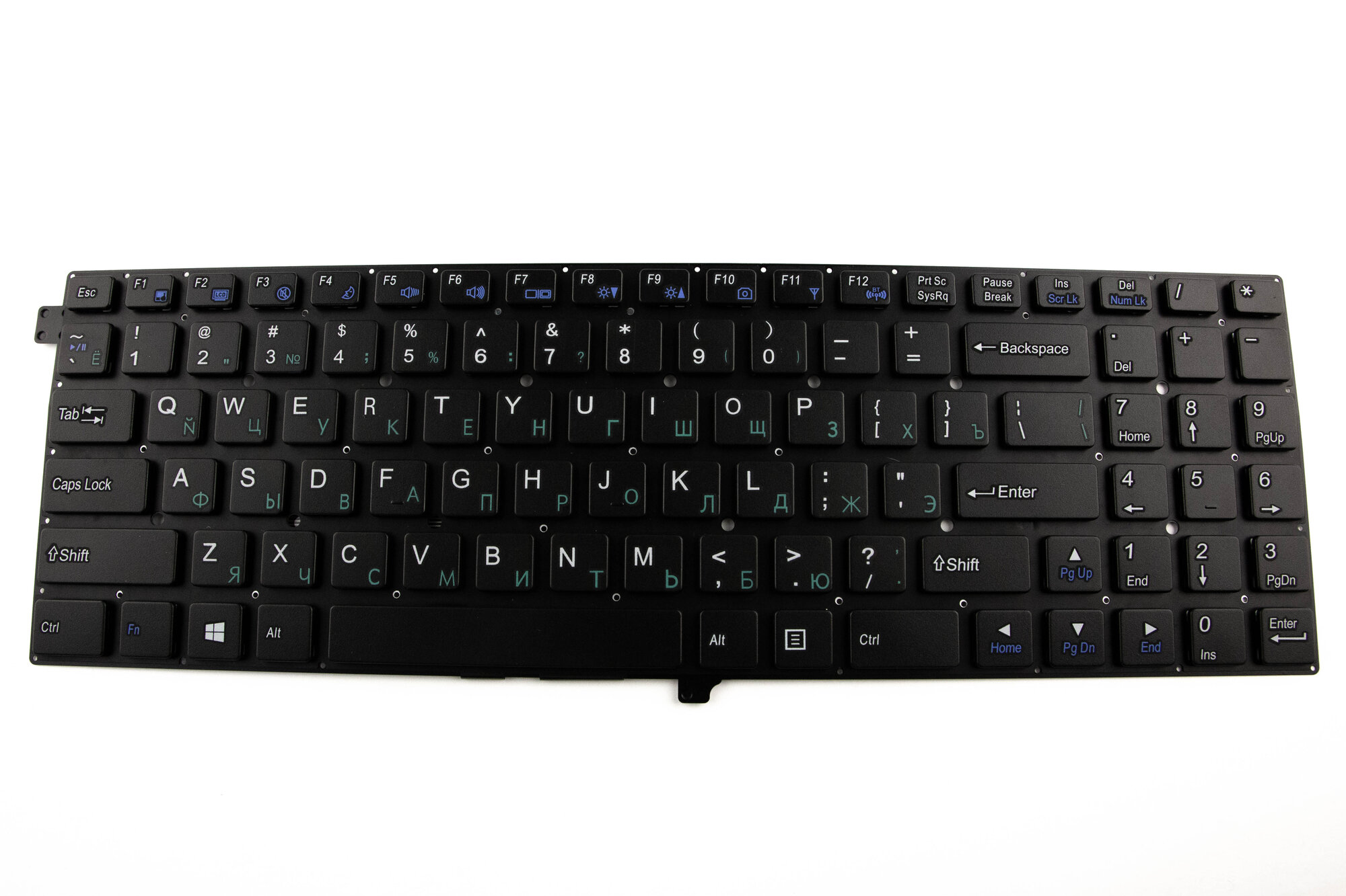 Клавиатура для ноутбука DNS Clevo W5500 W540SU1 без рамки p/n: MP-12C96GB-430W
