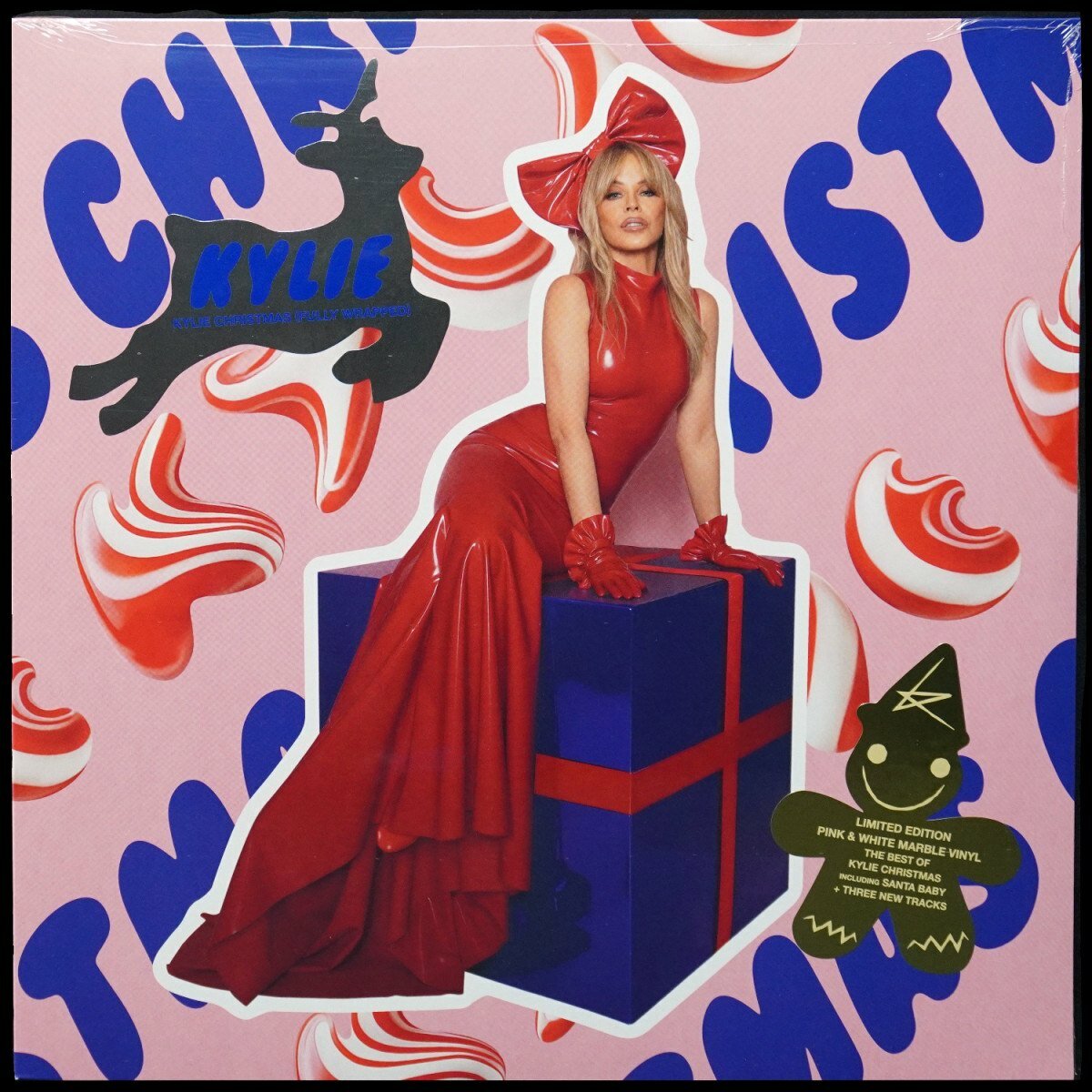 Виниловая пластинка Parlophone Kylie Minogue – Kylie Christmas (Fully Wrapped) (мраморный винил)
