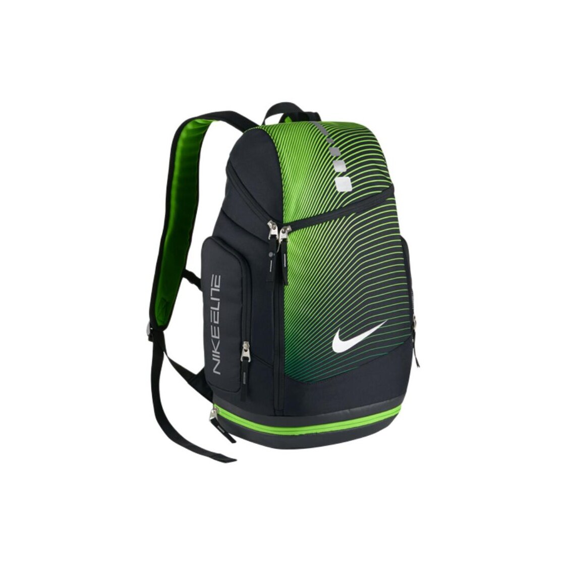 Сумка NIKE, черный/зеленый — фото 1