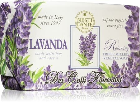 Твердое мыло Nesti Dante Dei Colli Fiorentini Lavender Relaxing, лаванда, 250 г