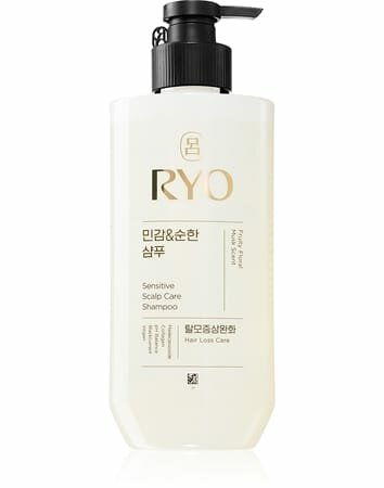 Шампунь для волос Ryo Sensitive Scalp Care Shampoo, для чувствительной кожи головы, 480 мл