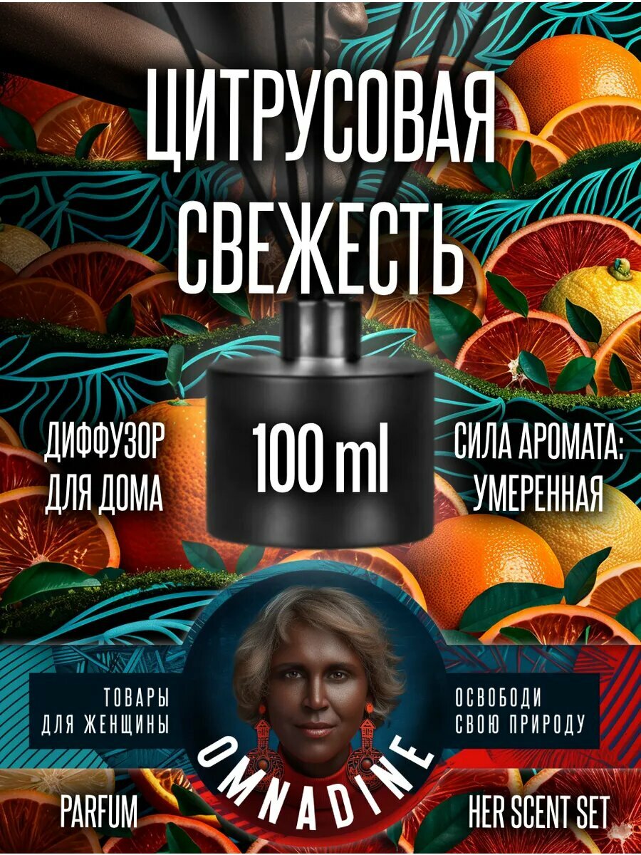 Диффузор для дома стильный цитрусовый