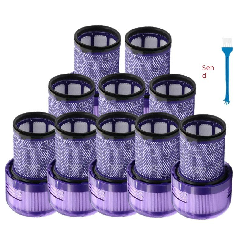 Подходит для фильтров пылесосов Dyson серии V12, фильтрующие элементы SV20/SV34/SV35/SV46, аксессуары. 10 фильтров,