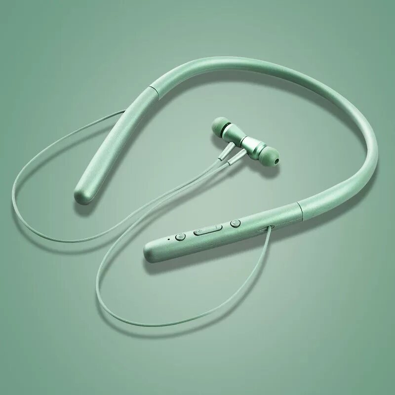 Официальные вставные беспроводные наушники Bluetooth с магнитным кейсом, мятный (обновленная версия)