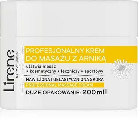 Крем для ухода за кожей Lirene Massage Cream Arnica, 200 мл