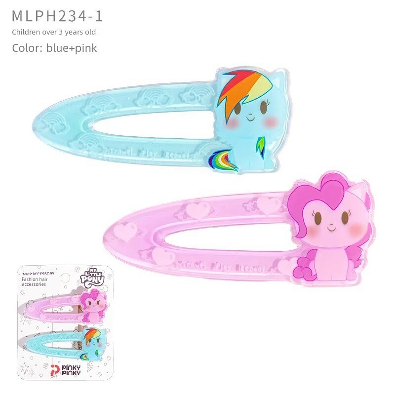 Детская резинка для волос Pinky My Little Pony, заколка для волос для девочек, заколка для волос, заколка для волос