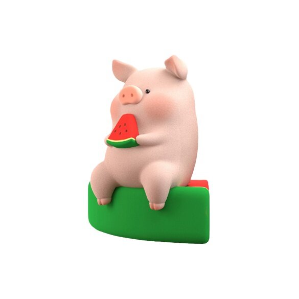 52TOYS LULU Pig Консервы Поросенок Солнечный свет Party Collection Слепые коробки 1 слепая коробка Цельная коробка 6 шт