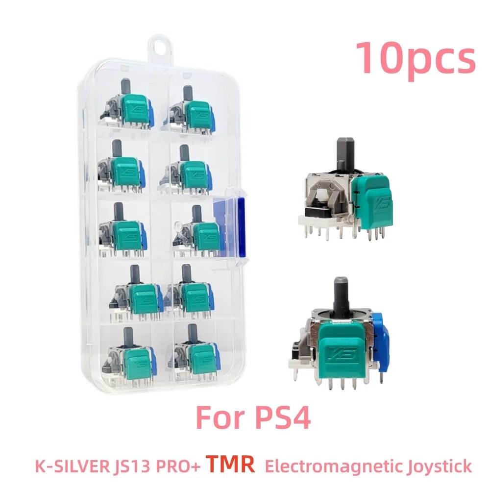 10шт. Джойстик K-SILVER JS13 PRO+ TMR для PS4