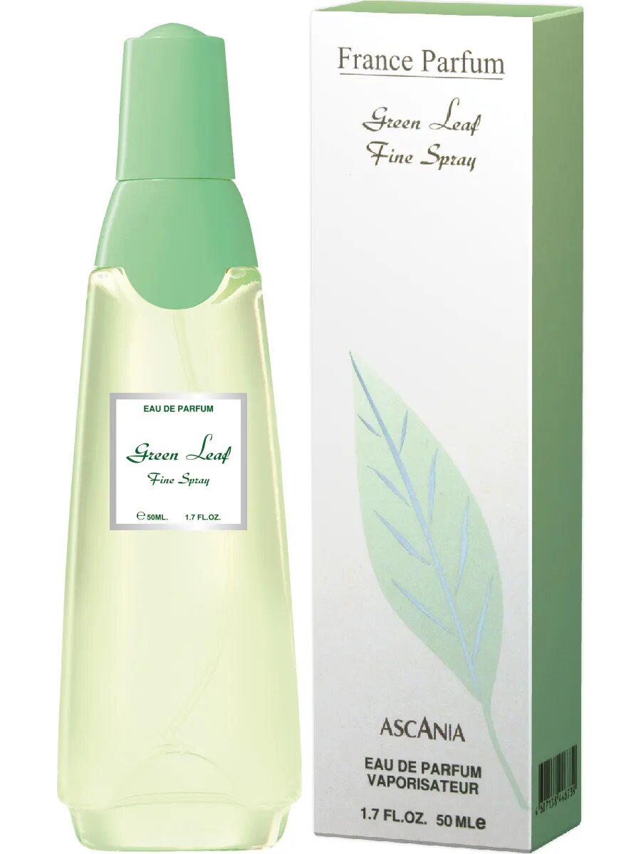 ASCANIA "Green Leaf" парфюмерная вода женская, перезаполняемый флакон 50мл