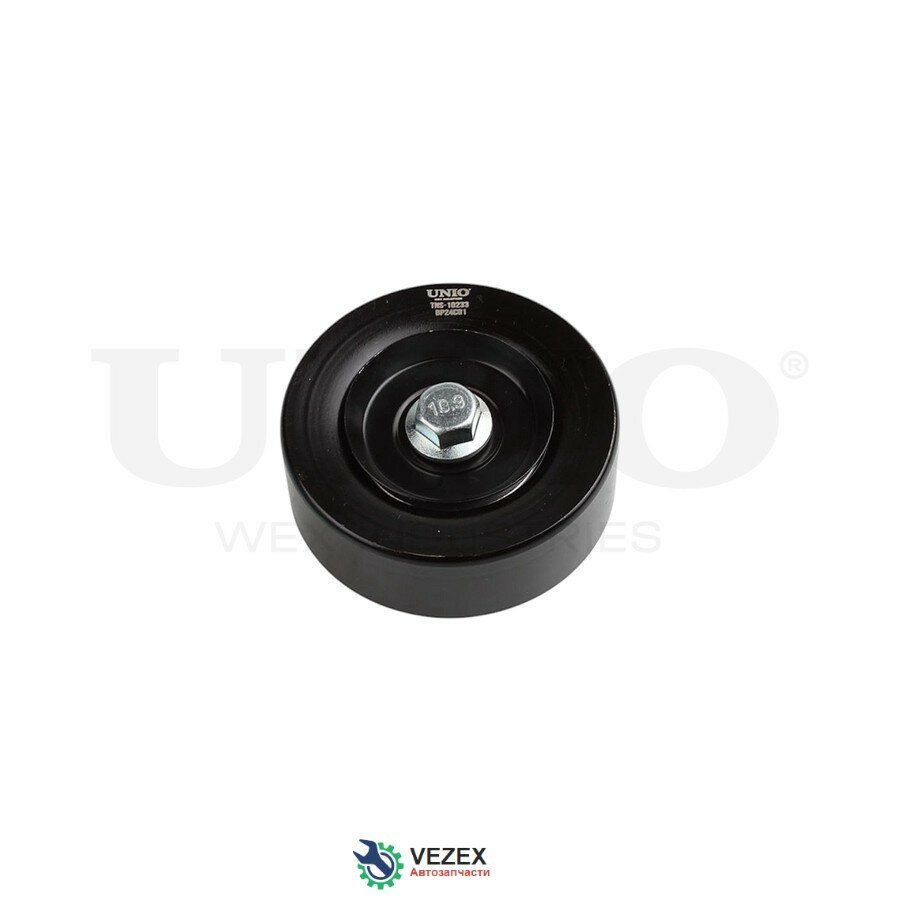 UNIO TNS-10233 Ролик обводной приводного ремня Kia Sportage III, IV 10-, Sorento II, III 09-, Hyundai Santa Fe II-IV
