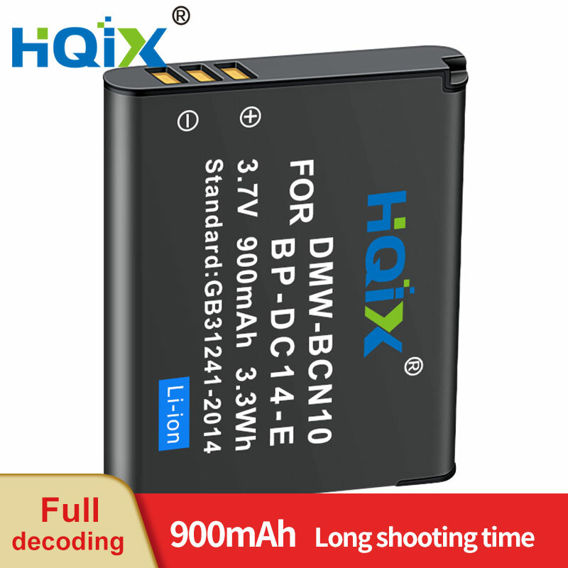 HQIX для Leica C Typ112 V-LUX50 камера BP-DC14-E зарядное устройство Аккумулятор