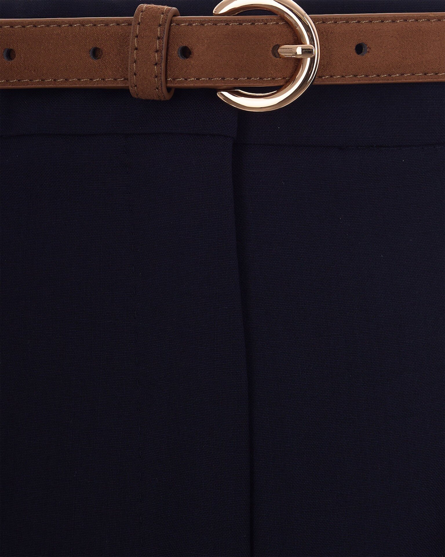 Брюки классические Max Mara, размер 42, cиний — фото 1