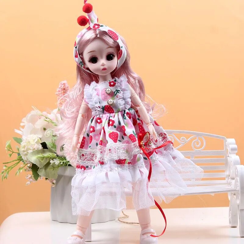 30cm BJD Dolls Коллекционные шаровые шарнирные куклы (22 подвижных шаровых сустава)