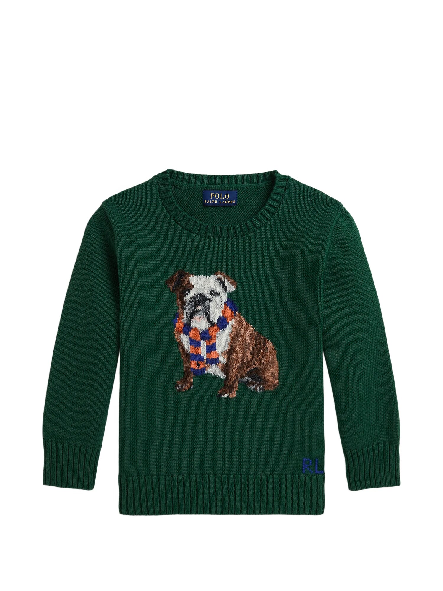 Свитер Intarsia-knit bulldog sweater