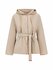 Парка Herno Belted hooded parka, размер 42, разноцветный