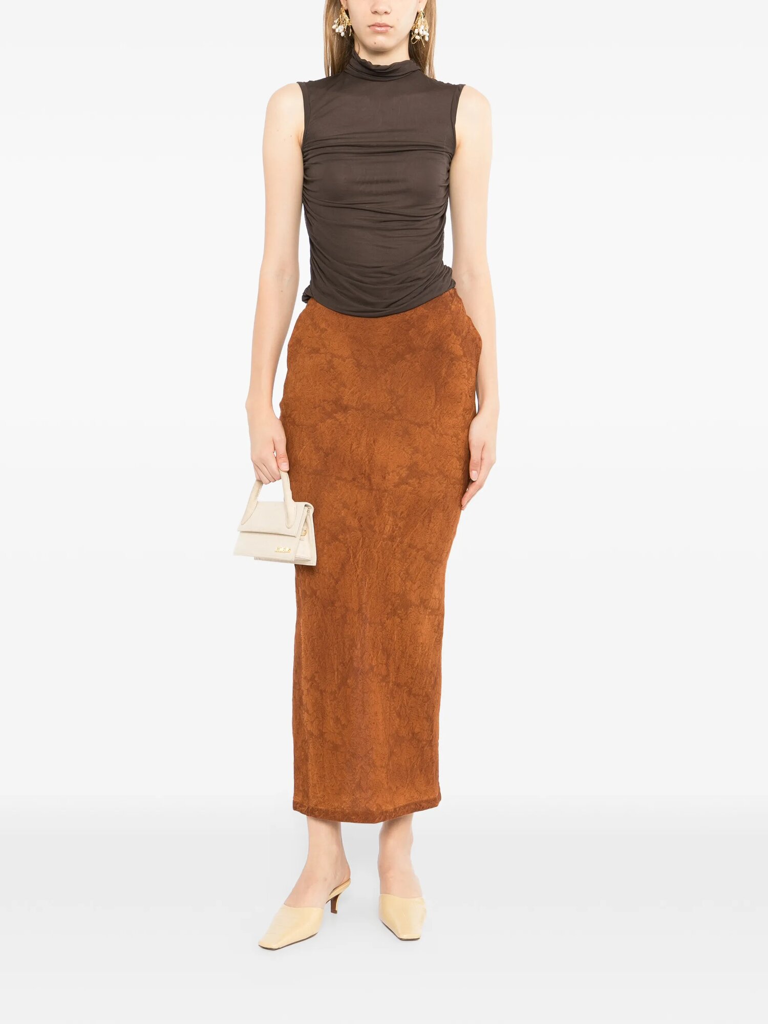 Юбка KINYAN LAM Natural-dye maxi skirt, размер 46 — фото 1