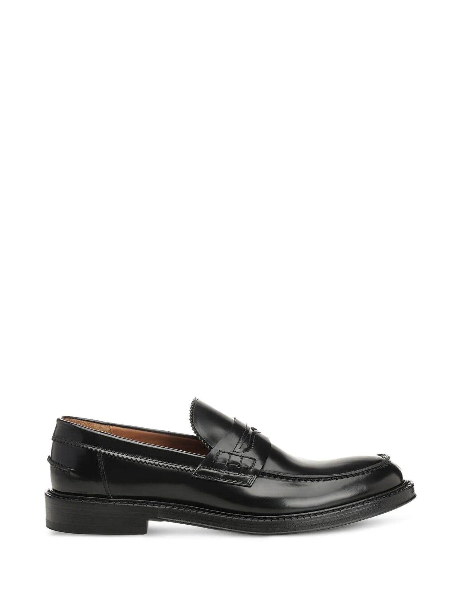 Лоферы Brushed-leather loafers