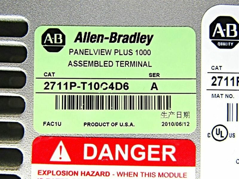 Модуль Allen-Bradley / Rockwell Automation 2711P-T10C4D6