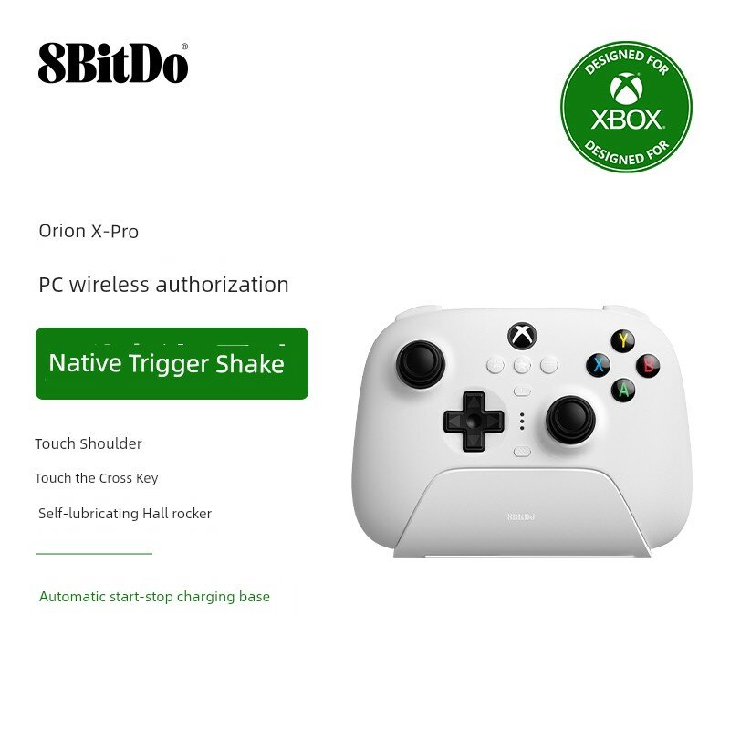 Игровой контроллер 8bitdo Orion, лицензированный Microsoft, проводной, для Xbox Series, PC, Xbox One, Steam,