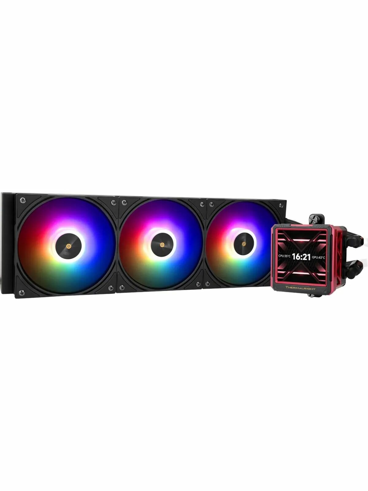 Система водяного охлаждения для ПК Thermalright Frozen Warframe 360 Ultra Black Argb F-WFRAME-360-UL-BL-ARGB