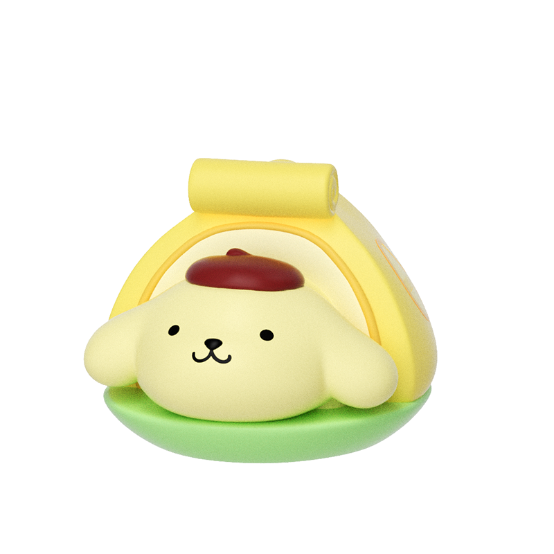 Набор миниатюрных фигурок Sanrio: милые Синаморолл, Куроми, Хелло Китти, Угги Фиш в мини-пакетиках-сюрпризах Обычный