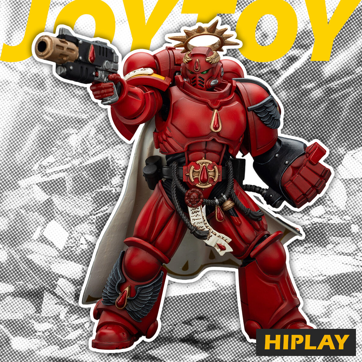 HIPLAY JOYTOY Warhammer The Horus Heresy Кровавые Ангелы MKVI Тактический легионер JT02984 1/18 Фигурка