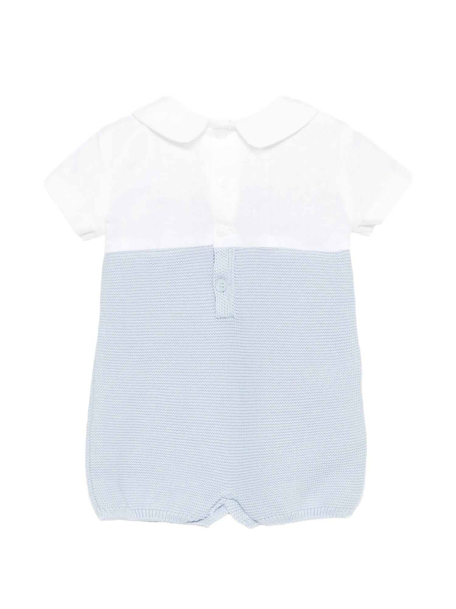 Комбинезон  PAZ Rodriguez Contrast-panel knitted shorties, размер 62, синий — фото 1