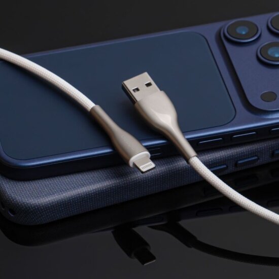 Кабель Deppa Apollo USB-А - Lightning, 1м, белый — фото 1