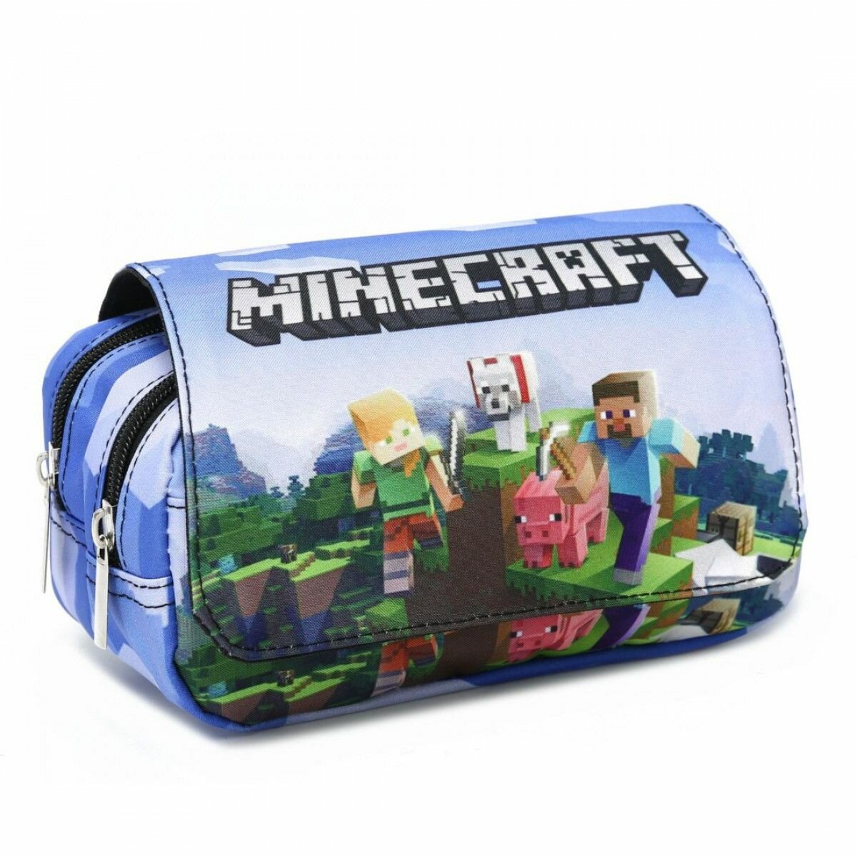 Пенал Minecraft "Царь горы"