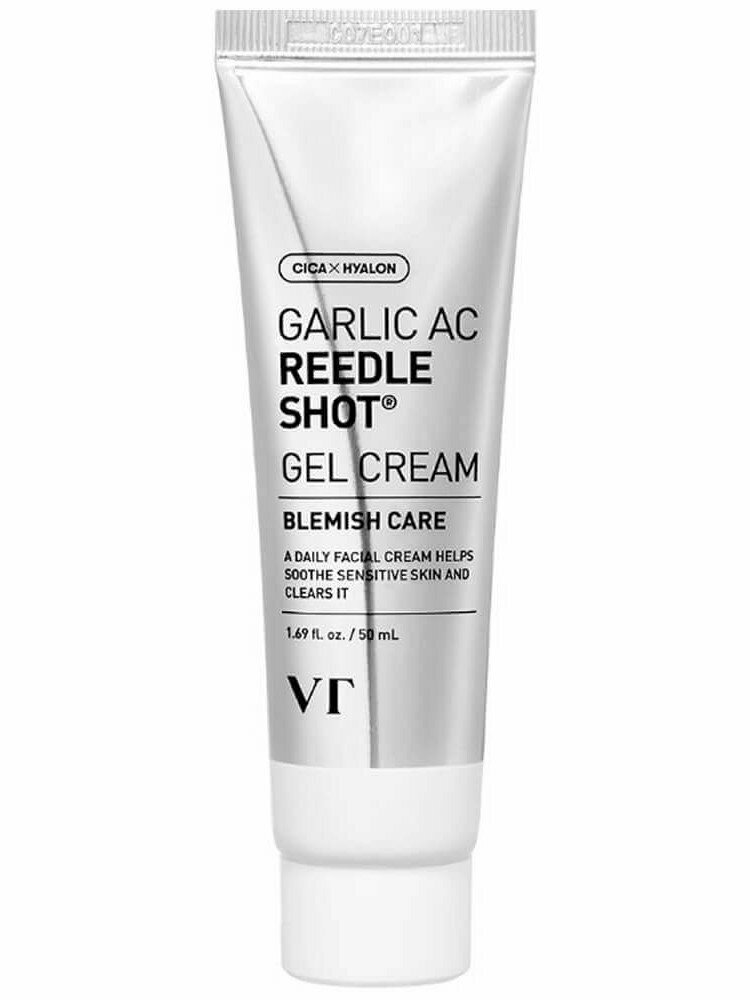 Матирующий гель-крем с микроиглами VT Cosmetics Garlic AC Reedle Shot Gel Cream 50 мл