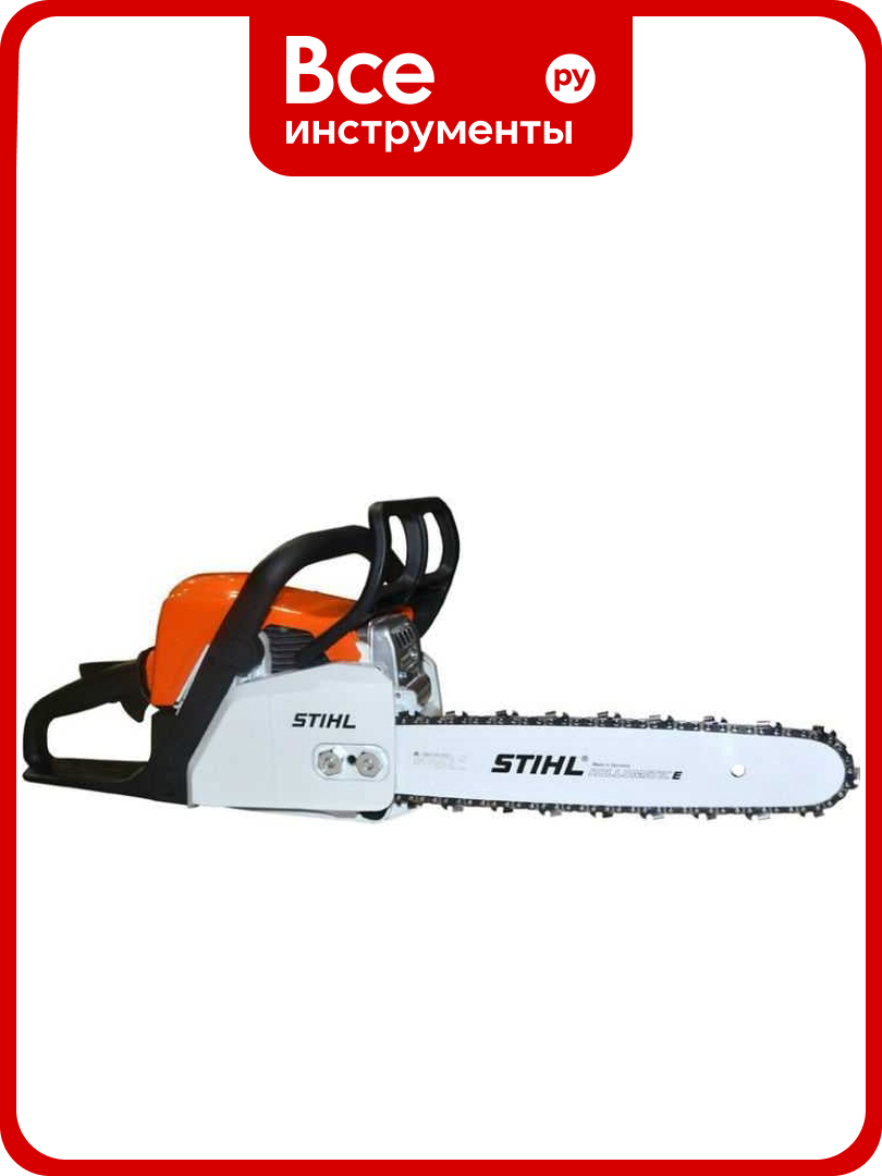 Бензопила STIHL MS 180 шина R 40 см, цепь 63 PM3 1130-200-0472P, из дерева, заготовки дров