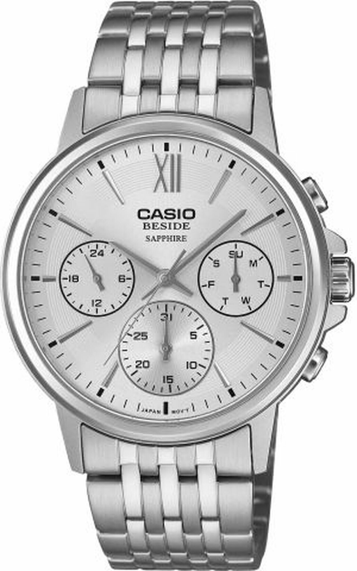 Наручные часы CASIO, серебристый