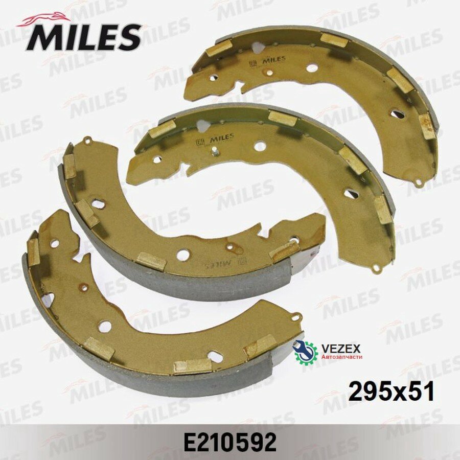 MILES E210592 Колодки торм. бар. MITSUBISHI L200 05- (TRW GS8768) E210592