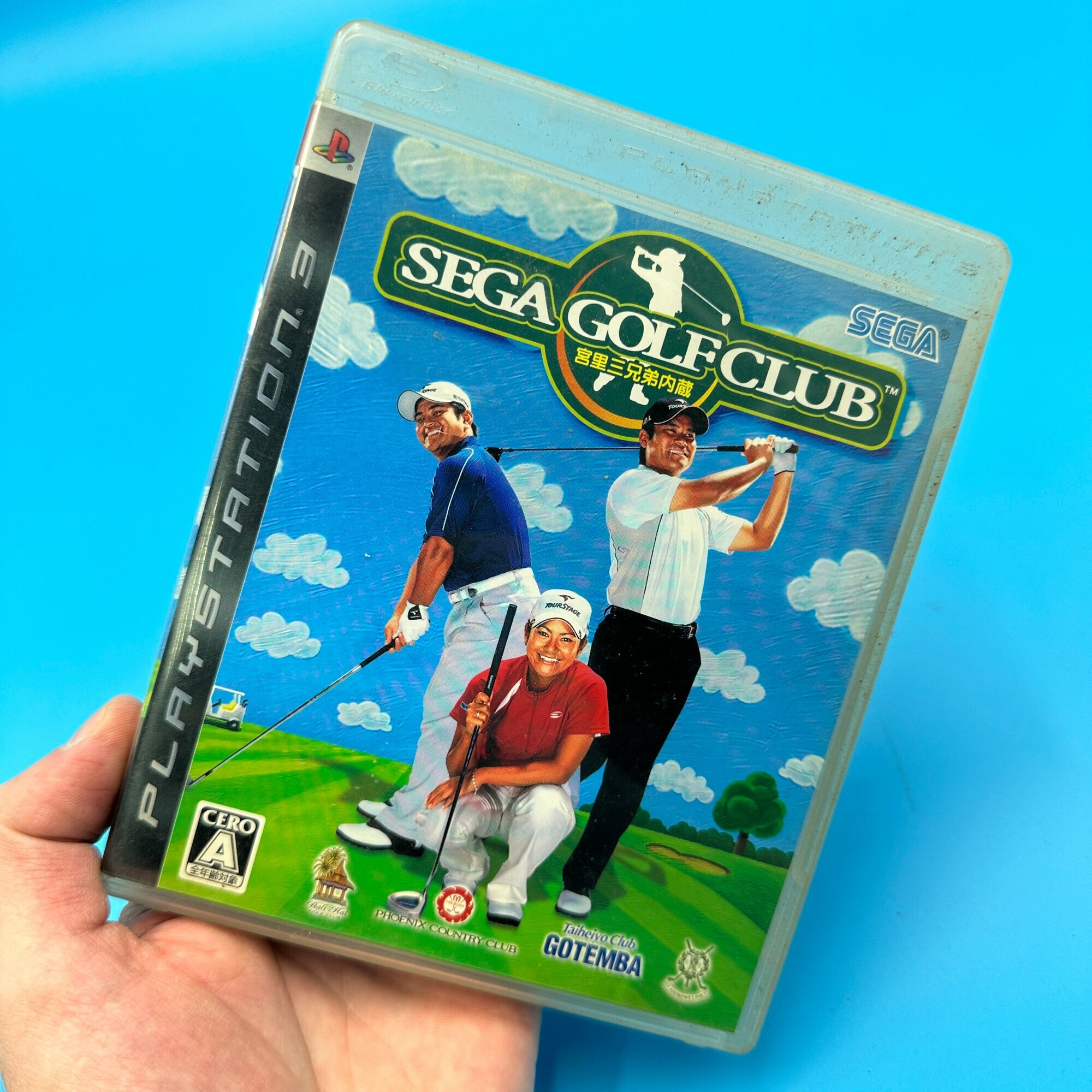 Игра Sega Golf Club для Sony PlayStation 3 PS3 всех ревизий Спортивный симулятор Разработчик Sega NTSC-J BLJM-60007