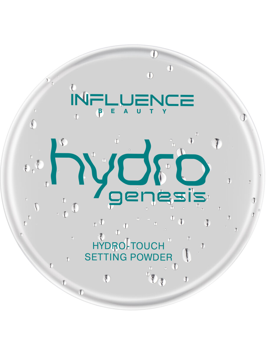 Пудра для лица фиксирующая Influence Beauty Hydrogenesis тон 01 прозрачный