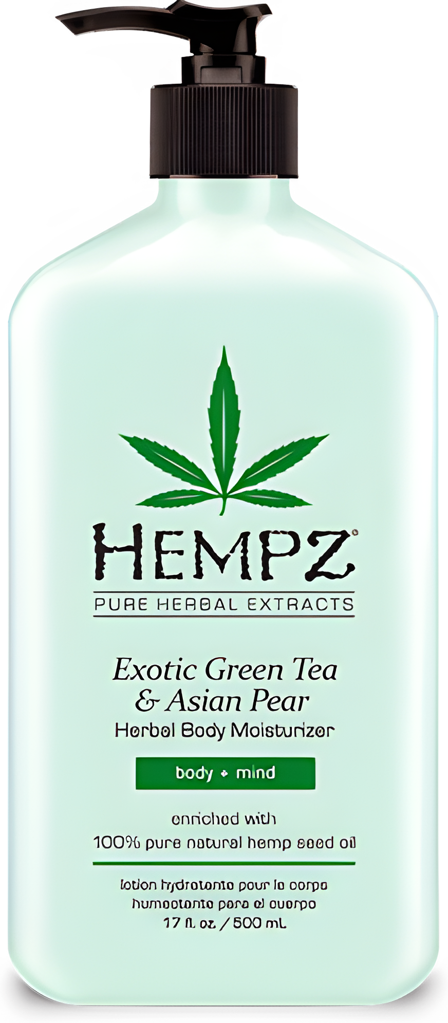 HEMPZ Молочко увлажняющее для тела "Зеленый чай и груша" Exotic Green Tea & Asian Pear Herbal Moisturizer 250g