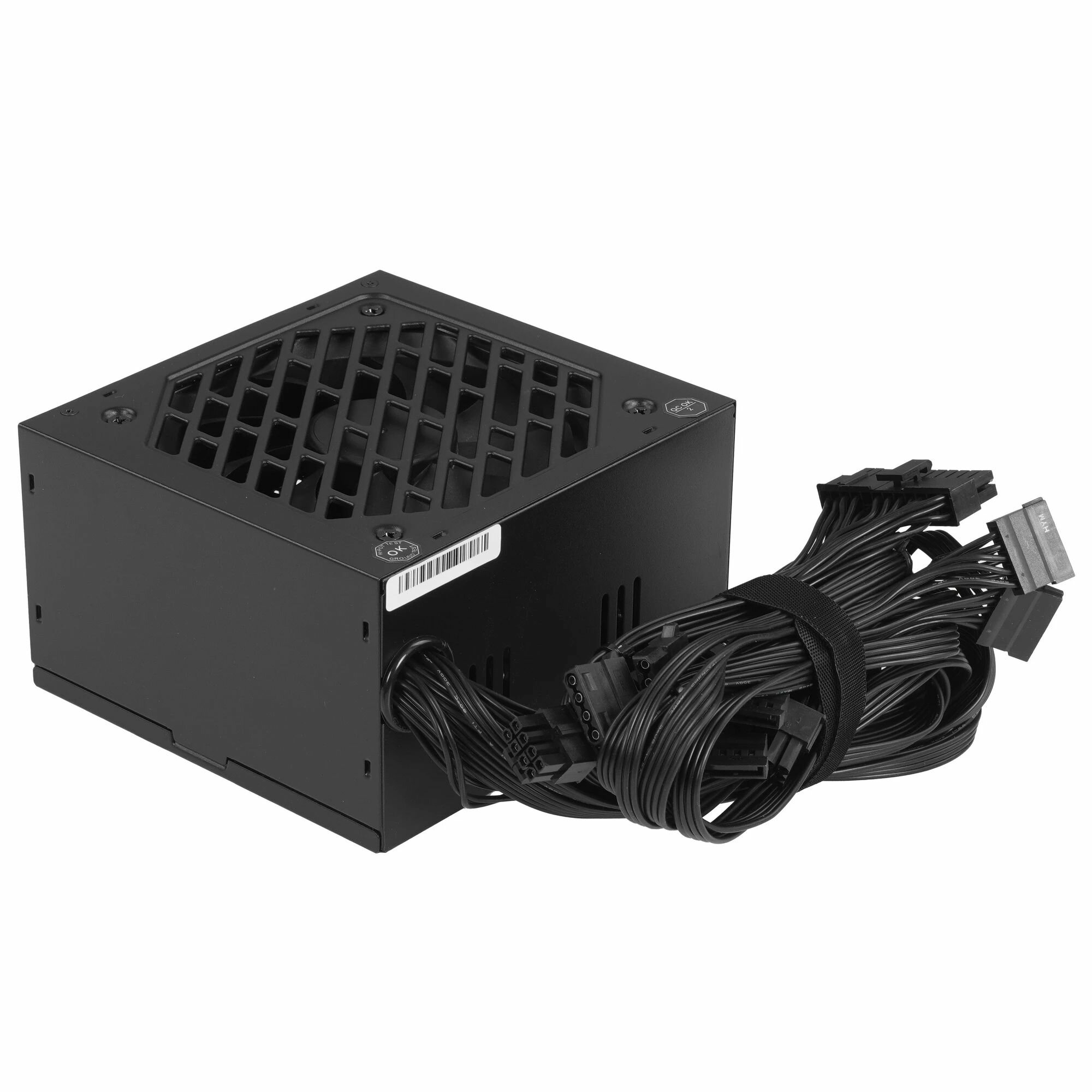 Блок питания Accord ACC-W500P 80 Plus Standart (ACC-W500P) черный - ATX 20+4 пин, 4 pin + 4 pin CPU, 6 SATA, 2 x 6+2 pin PCI-E