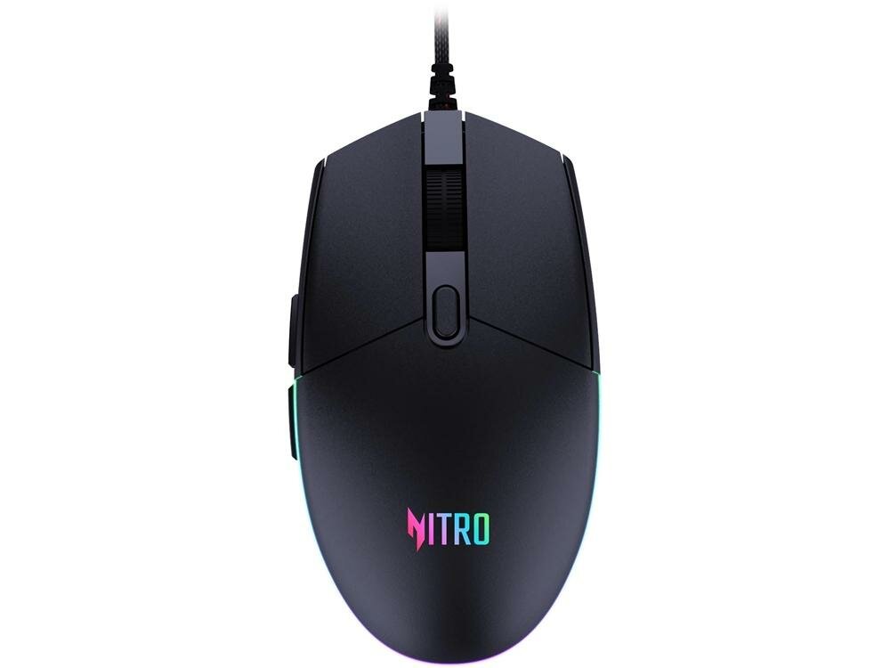 Мышь Acer Nitro OMW400 черный оптическая 6400dpi USB 6but (ZL. MCEEE.02U)