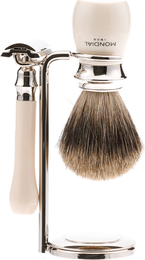 MONDIAL Классический бритвенный набор "Гауди", слоновая кость Gaudi Shave Kit Ivory 355ml