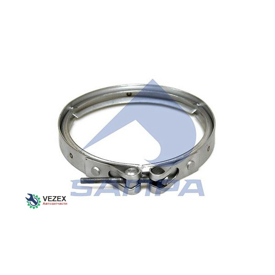 SAMPA 040458 хомут трубы глушителя ! D=129 \SCANIA