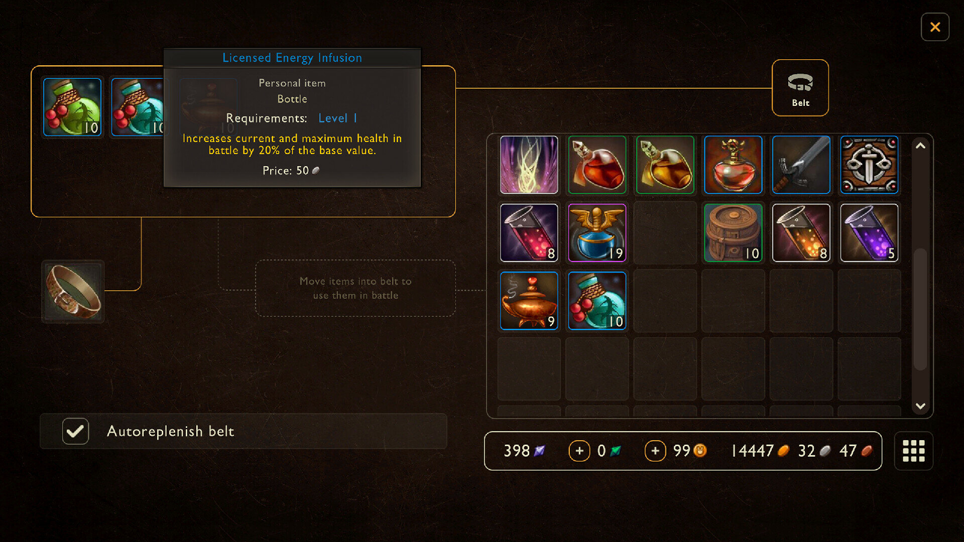 Arcane Afterfall - Consumable Items Pack [STEAM / WW] — фото 1